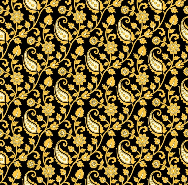 Traditional seamless indian damask pattern Stock Vector by ©malkani ...