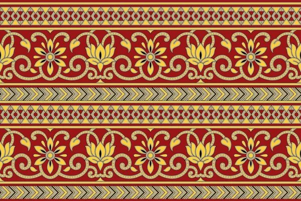 Seamless Traditional Indian Border Stock Photo by ©malkani 178949544