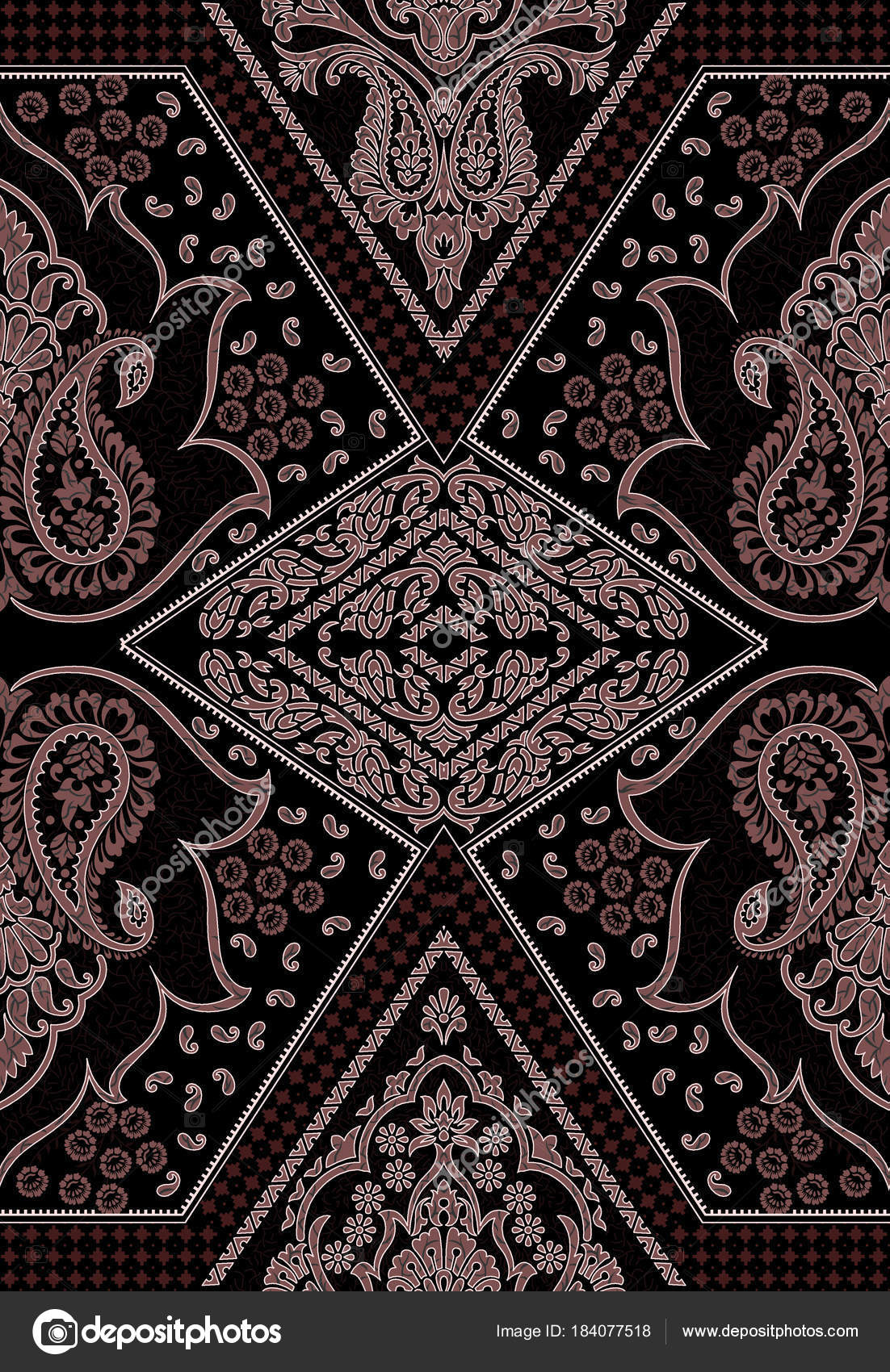 Seamless Traditional Indian Pattern ⬇ Stock Photo, Image by © malkani ...