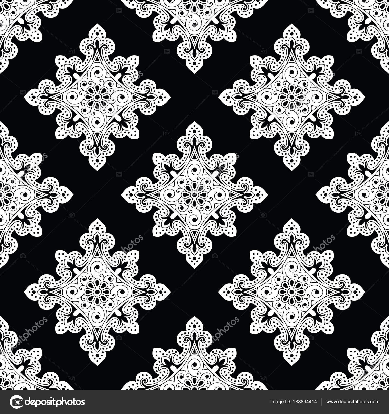 Seamless indian traditional pattern Stock Vector by ©malkani 188894414