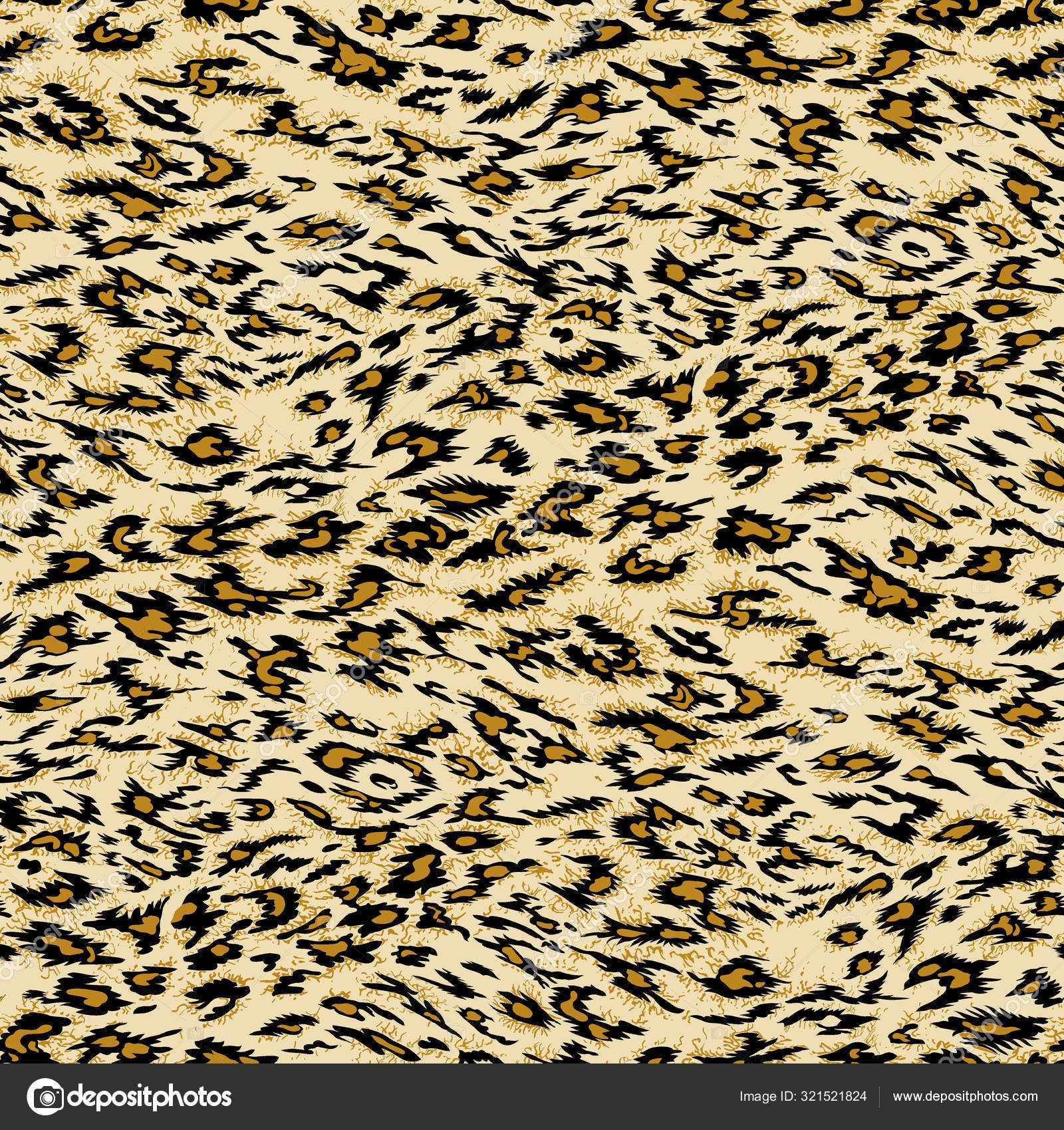 Seamless Leopard Print Pattern Design — Stock Photo © malkani #321521824