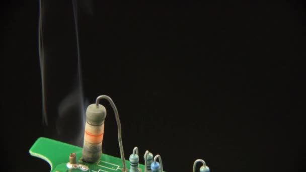 Electronic Circuit Shorted Resistor Pcb — Stock Video © barytek #376691496