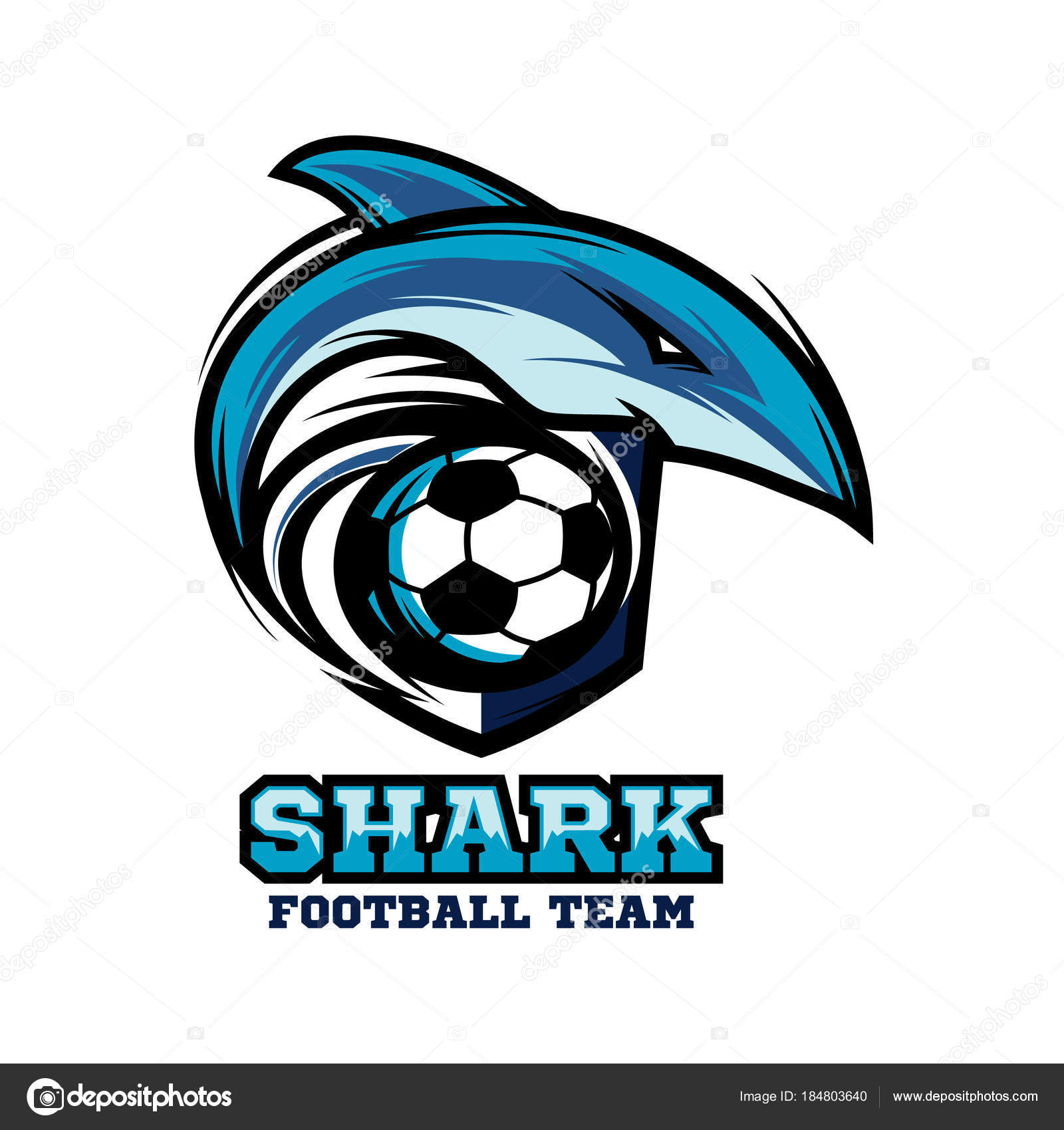 Sharks Football Logo