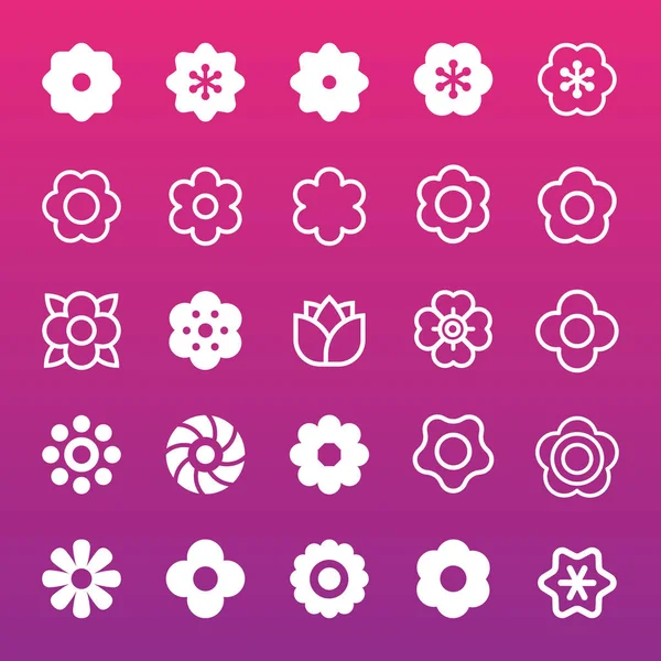 Simple flower line Vector Art Stock Images | Depositphotos