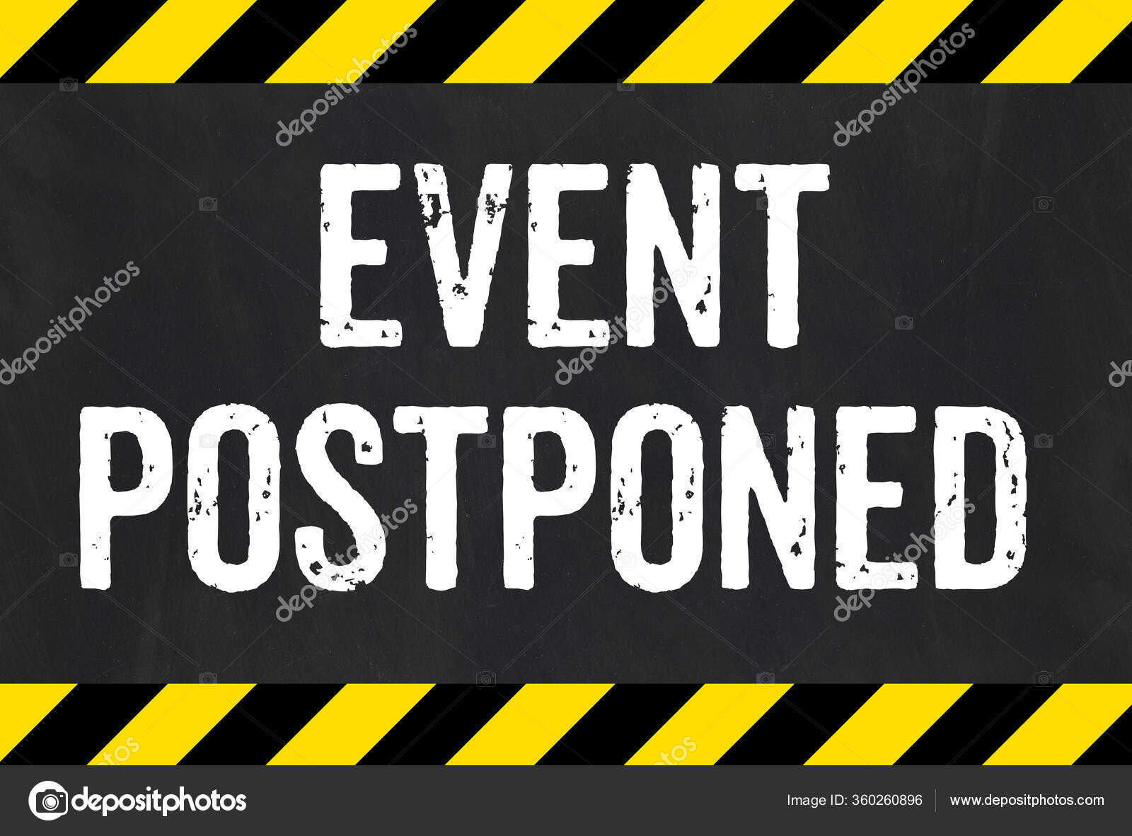 Postponed Sign