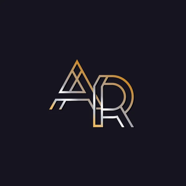 Letra ar logo imágenes de stock de arte vectorial | Depositphotos
