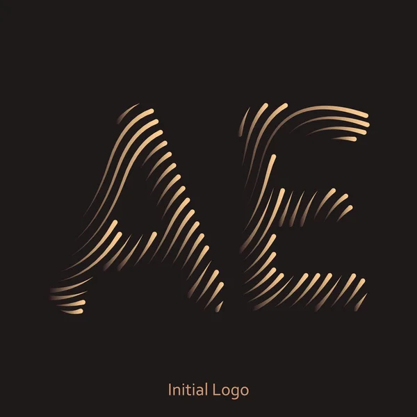 Letters Logo Dark Background Stock Vector Image by ©vectorawesome ...