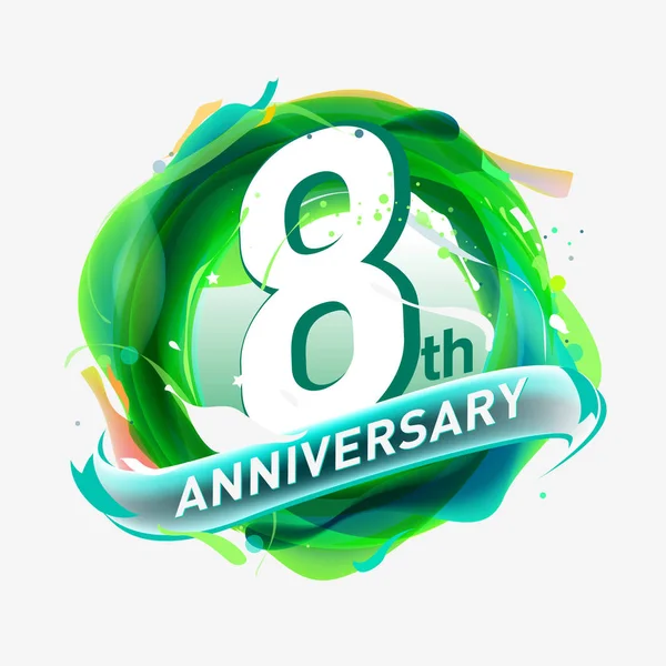 360 8th anniversary Vector Images | Depositphotos