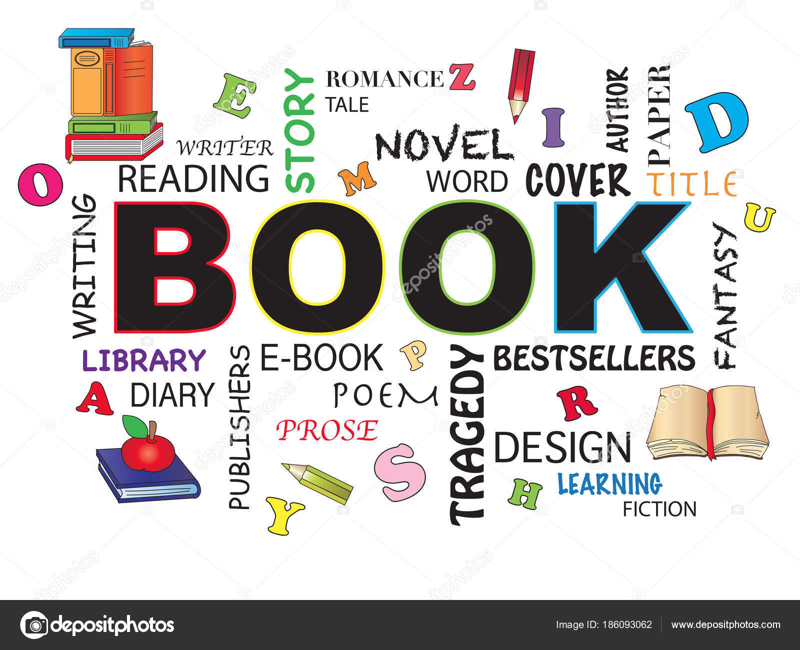 Book word — Stock Photo © casaltamoiola #186093062