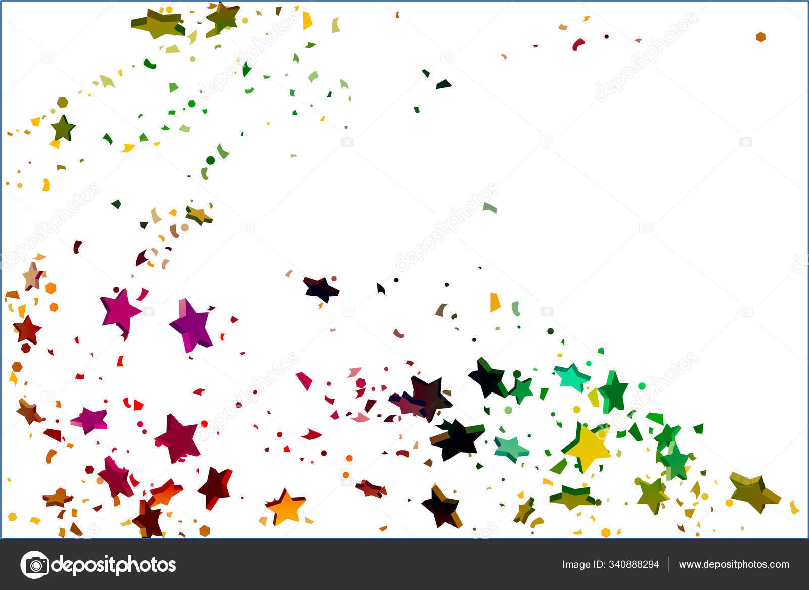 Falling star background Stock Vector Image by ©NinaLisitsyna #340888294
