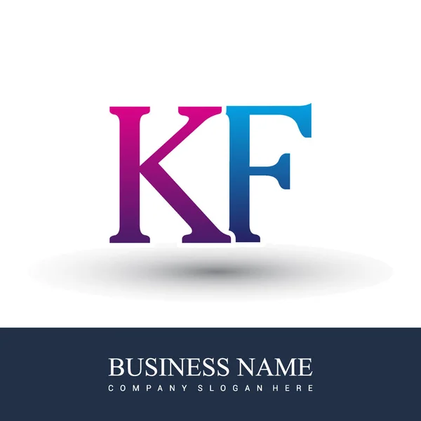 Kf letters Vector Art Stock Images | Depositphotos