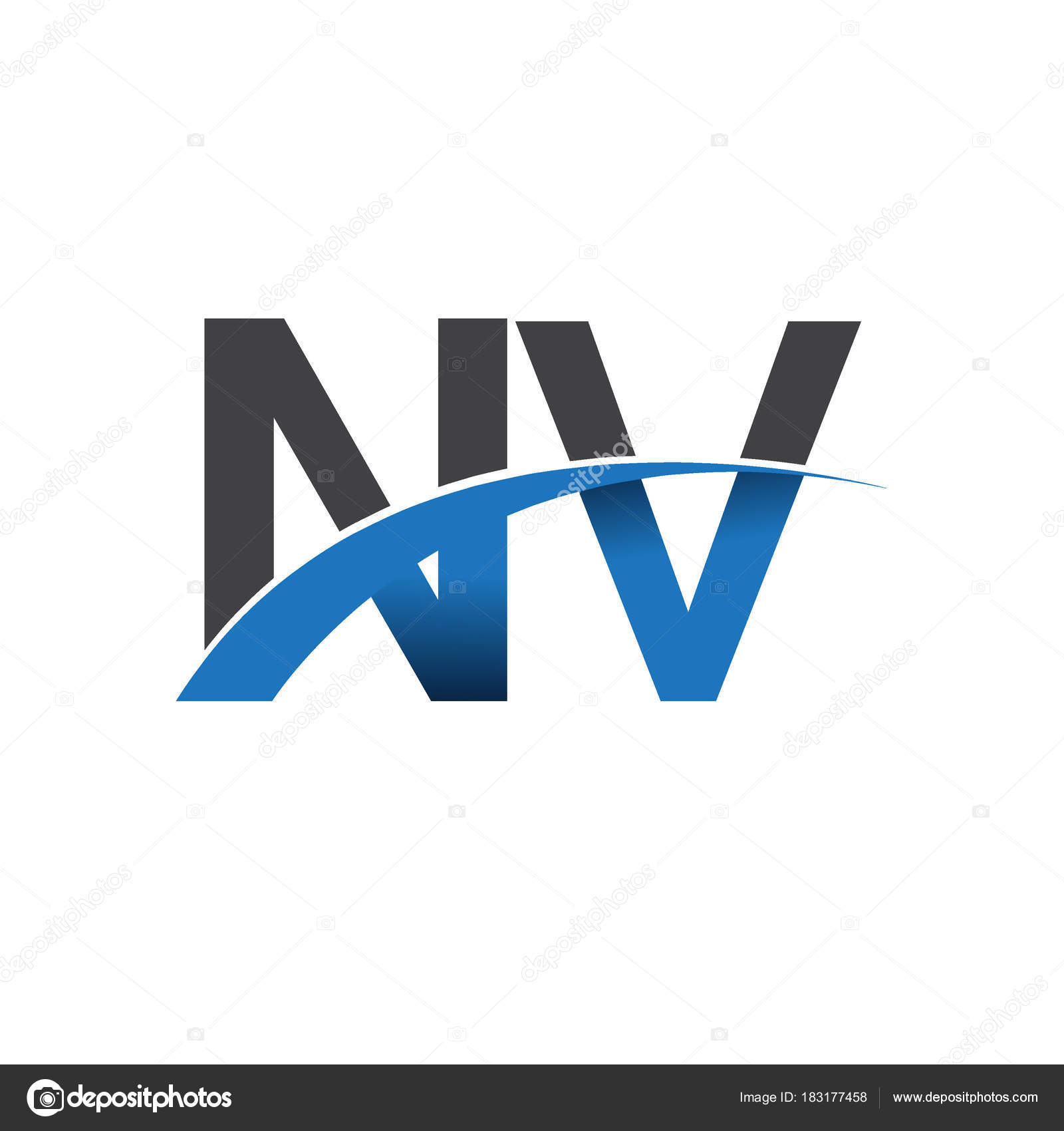Nv logos | Letters Logo Initial Logo Identity Your Business Company ...