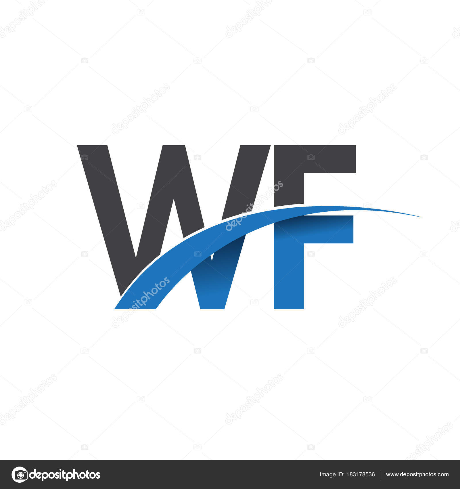 Letters Logo Initial Logo Identity Your Business Company Stock Vector ...