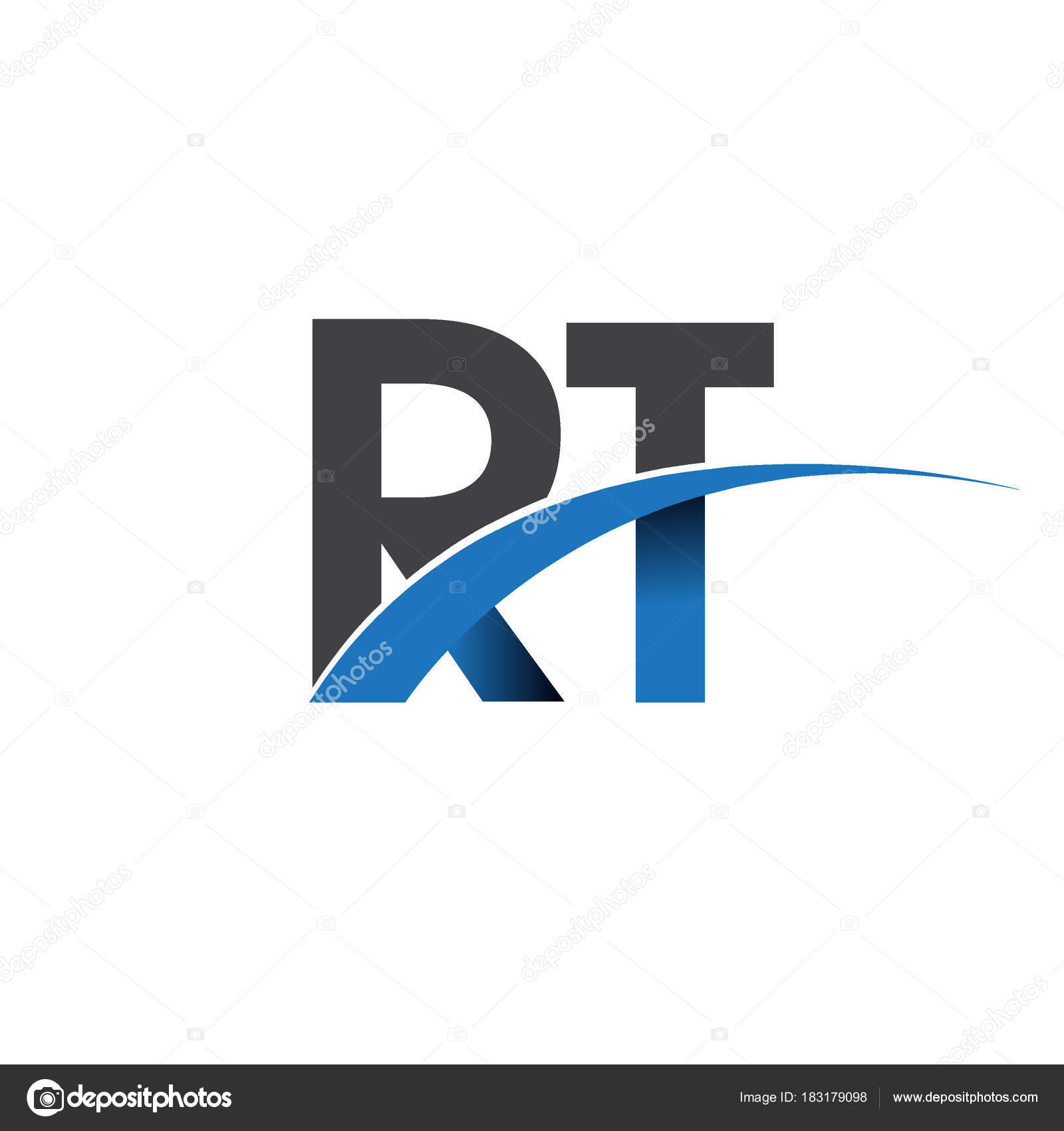 Letters Logo Initial Logo Identity Your Business Company Stock Vector ...