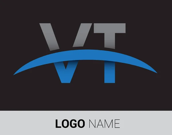 Vt logotipo carta Vector Art Stock Images | Depositphotos