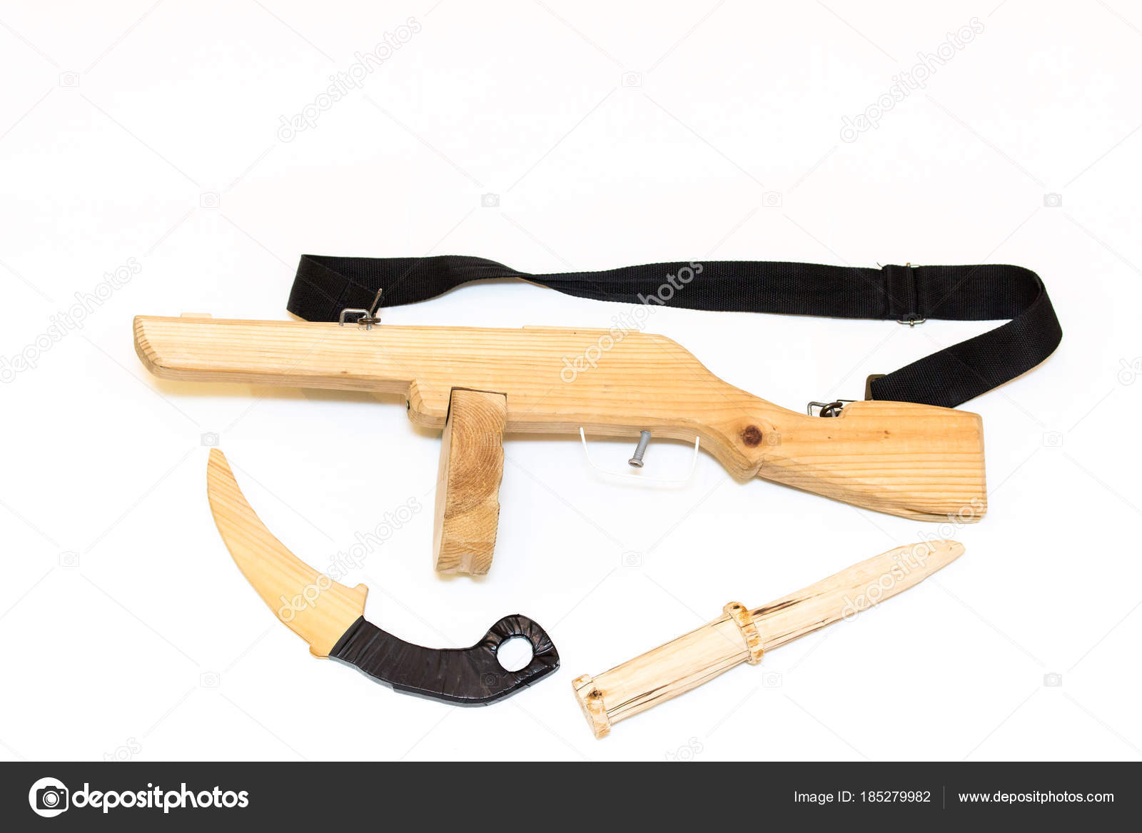 Models of firearms and bladed weapons, hand made for the game Stock ...