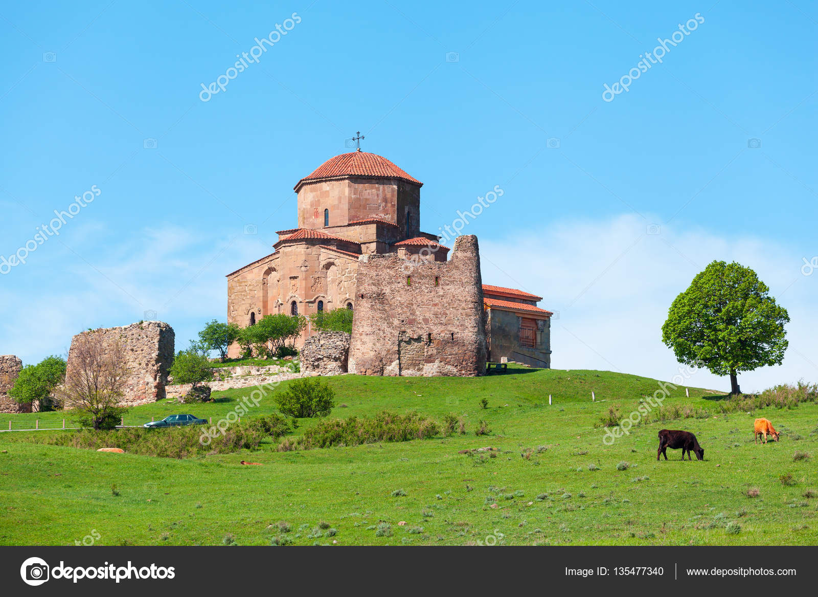Jvari Monastery. Mtskheta, eastern Georgia. — Stock Photo © seregalsv ...