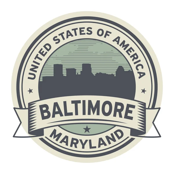 Maryland skyline Vector Art Stock Images | Depositphotos