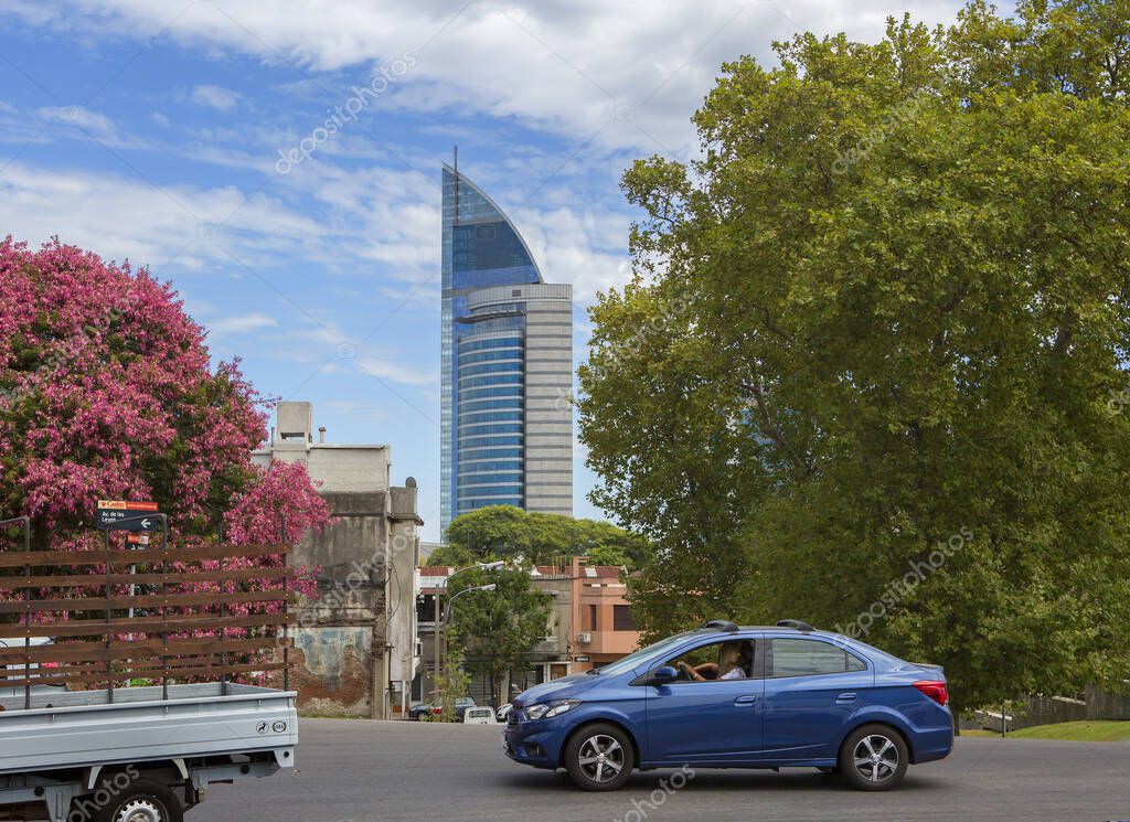 Montevideo, Uruguay, 28 / 02 / 2020, Torre Antel. Torre Antel (edificio ...