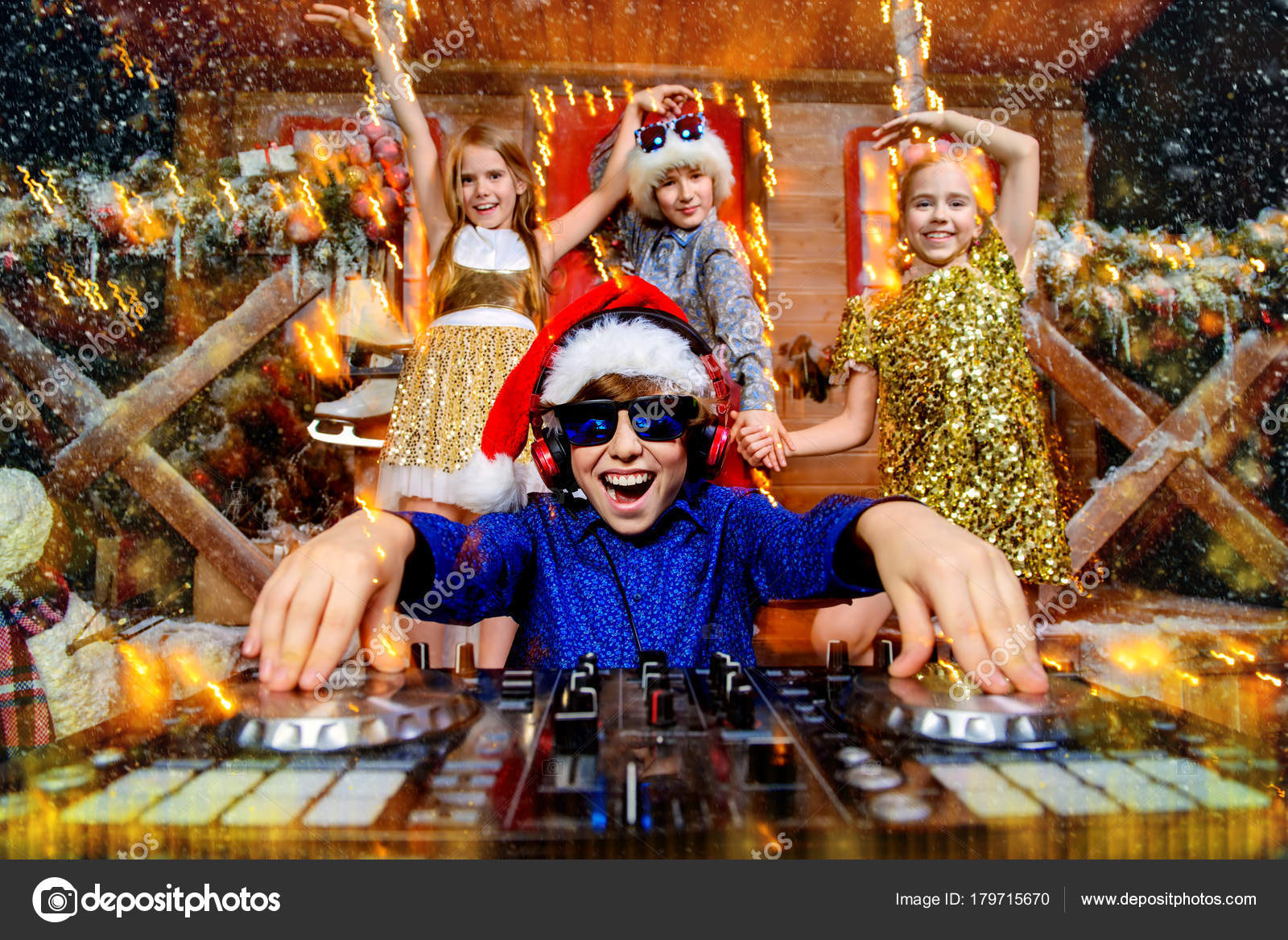 Xmas cool party — Stock Photo © prometeus #179715670