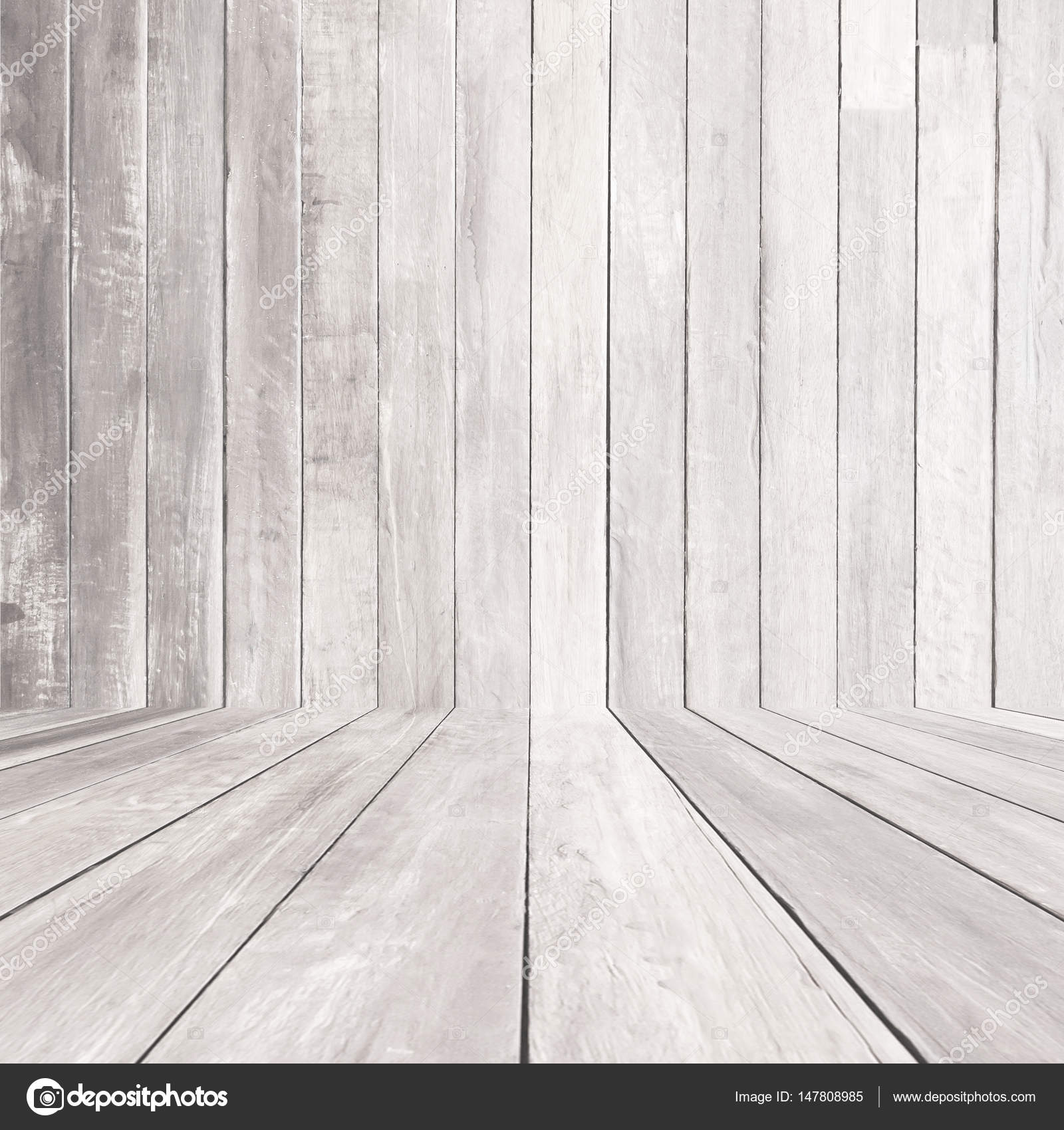 White Wood Panel Background