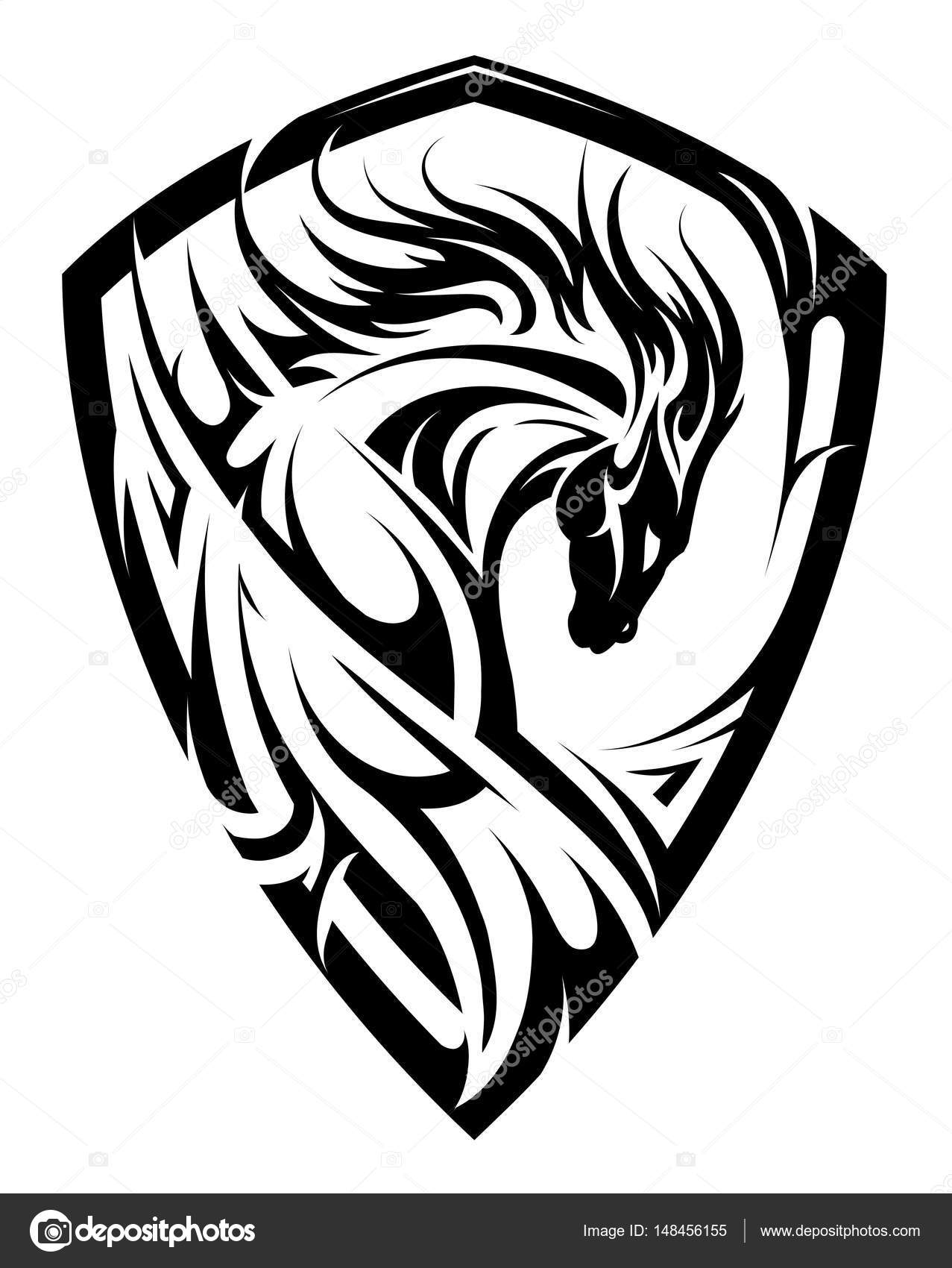 Tribal Shield Designs