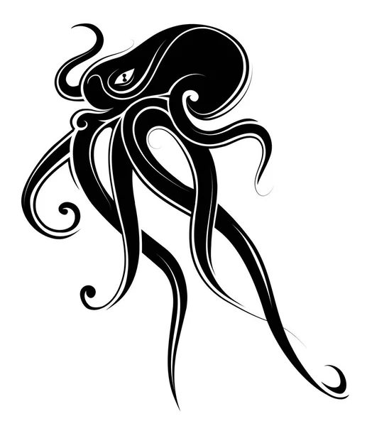 Tribal Octopus Tattoo Designs