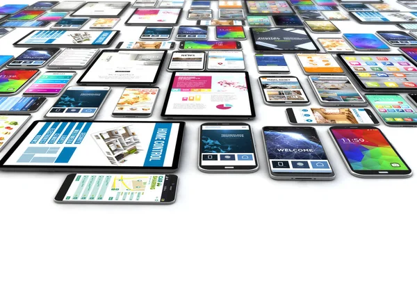 Devices background Stock Photo by ©georgejmclittle 60545111