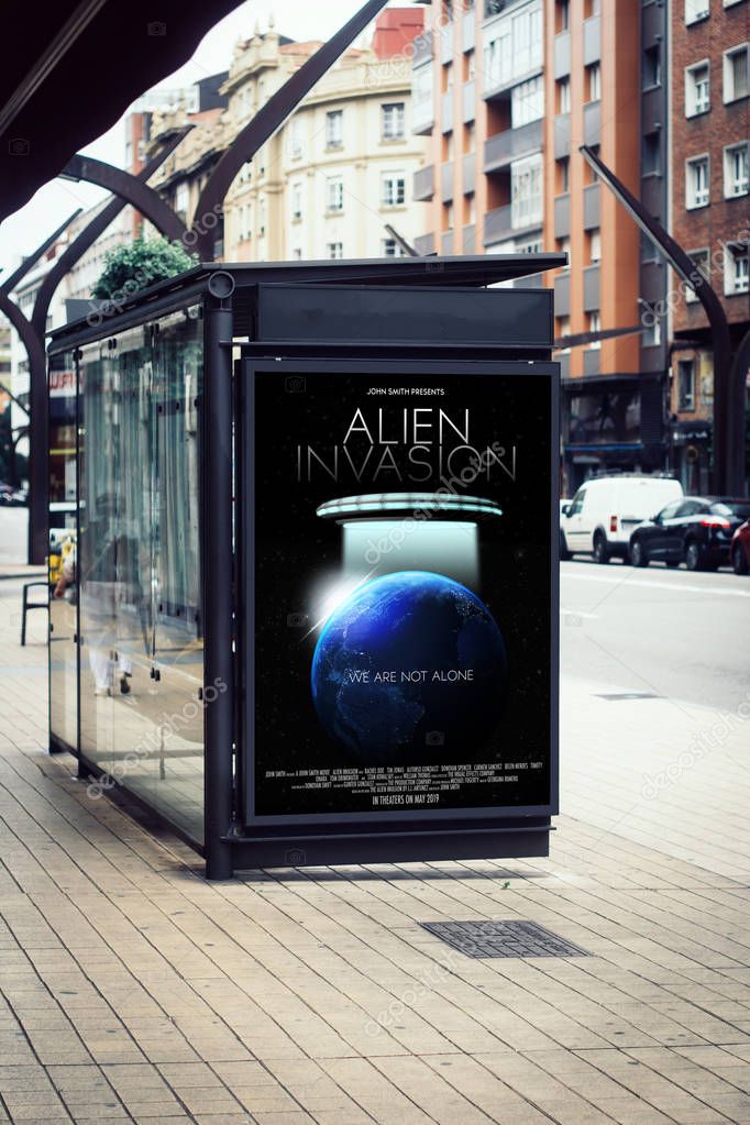 Images: bus stop movie | Bus Stop Movie Poster Billboard Rendering ...