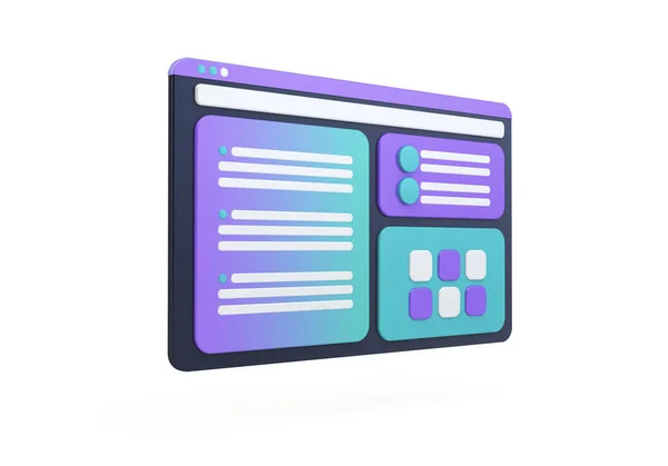 Responsive Concept Cartoon Rendering Screens Stock Photo by ...