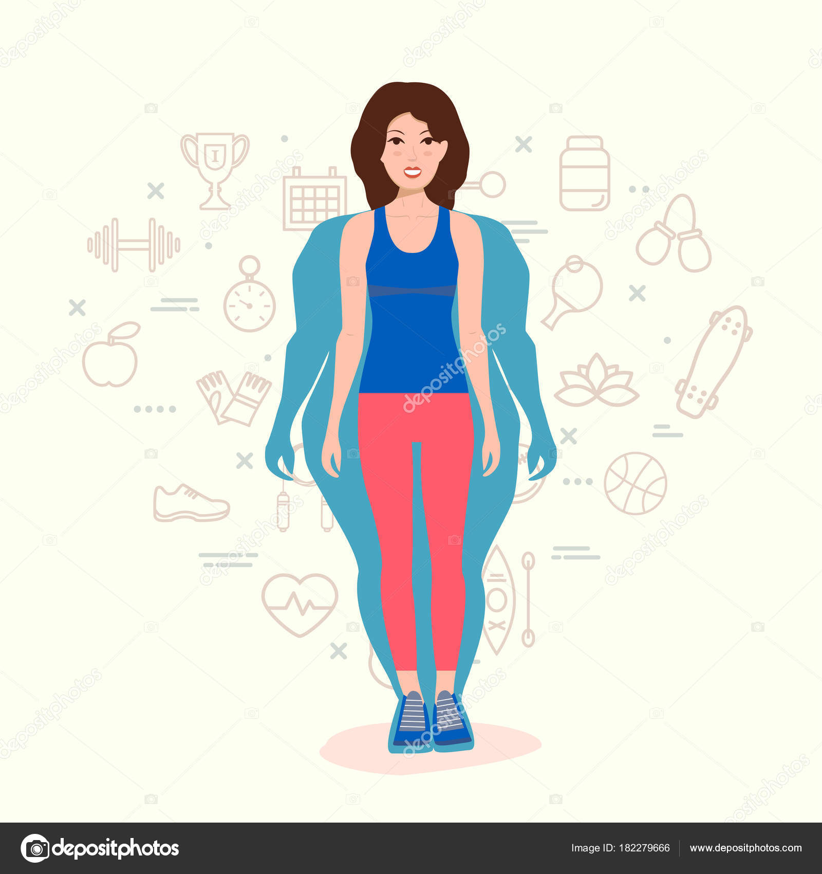 Woman Body Transformation Concept. Stock Vector Image by ©Val_Zar ...