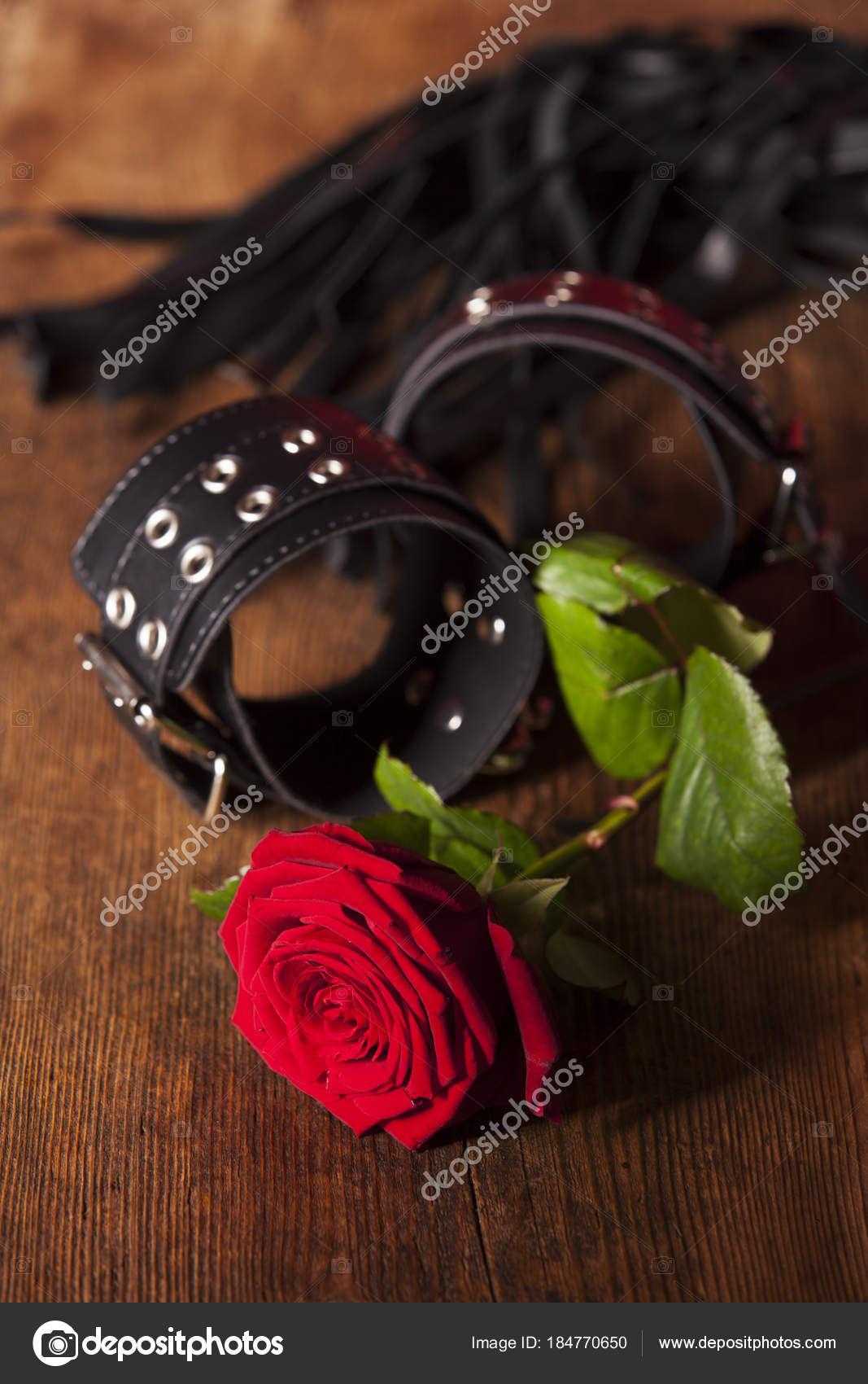 Handcuff And Rose Red