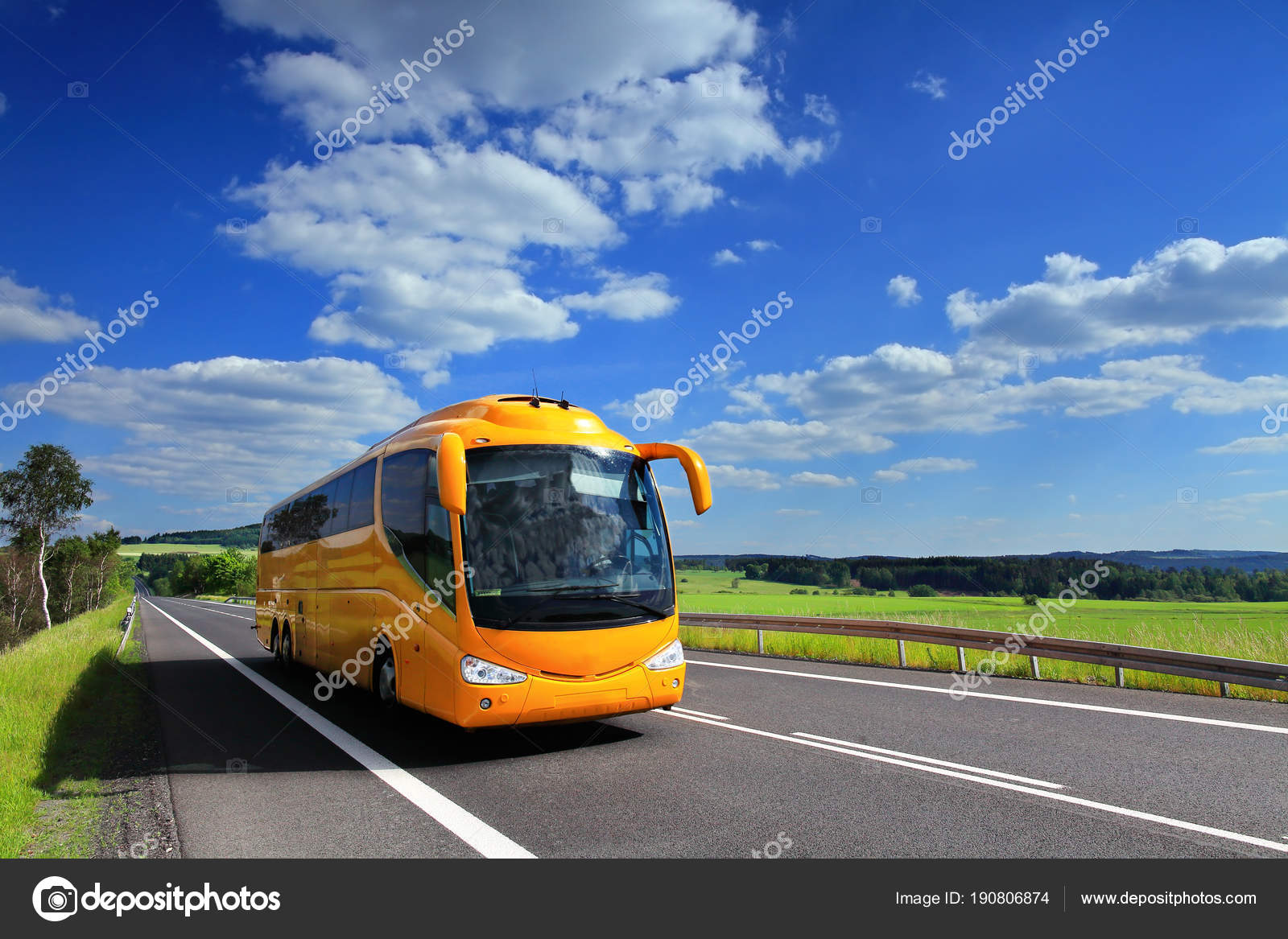 Bus Transportation Road Stock Photo by ©Jaroslav_Pachy_Sr 190806874