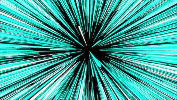 Hyperspace Jump to light speed like a effect in Star Wars. 4 3840 2160 plus alpha — Stock Video ...