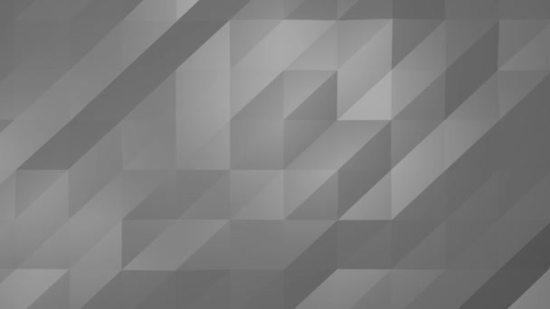 Low Poly Background gray color Abstract Loopable 4k. — Stock Video ...