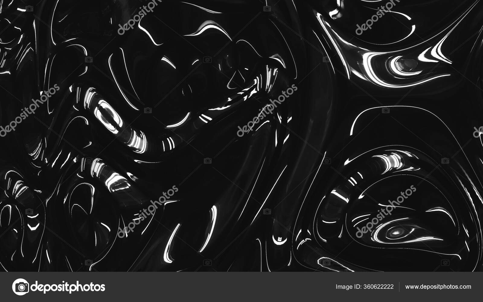 Reflective Black Texture