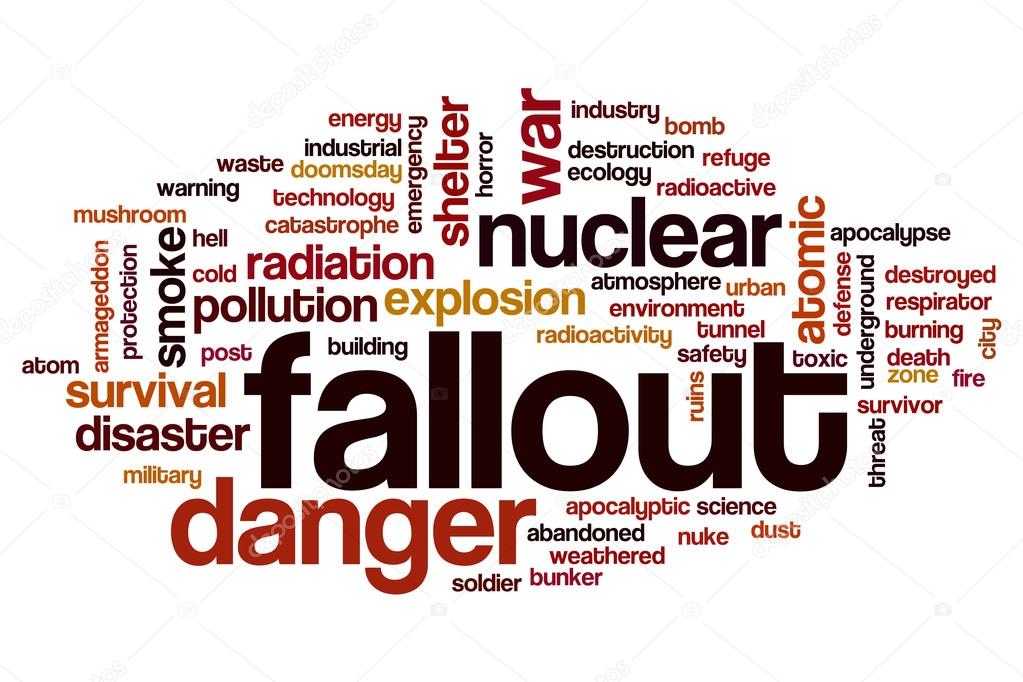 Fallout word cloud — Stock Photo © ibreakstock #125304546