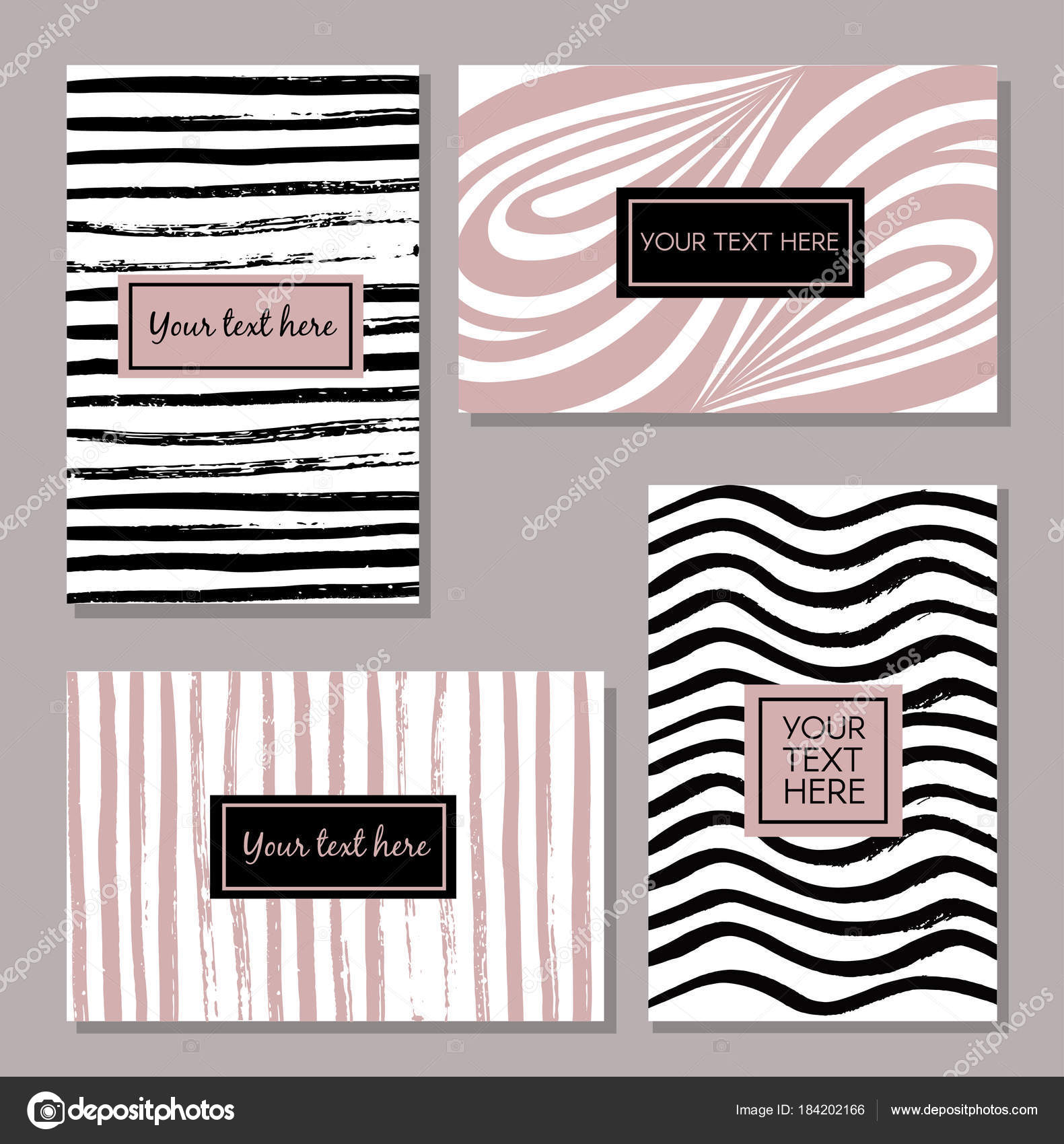 Abstract cards for you design Stock Vector Image by ©Ollimay #184202166