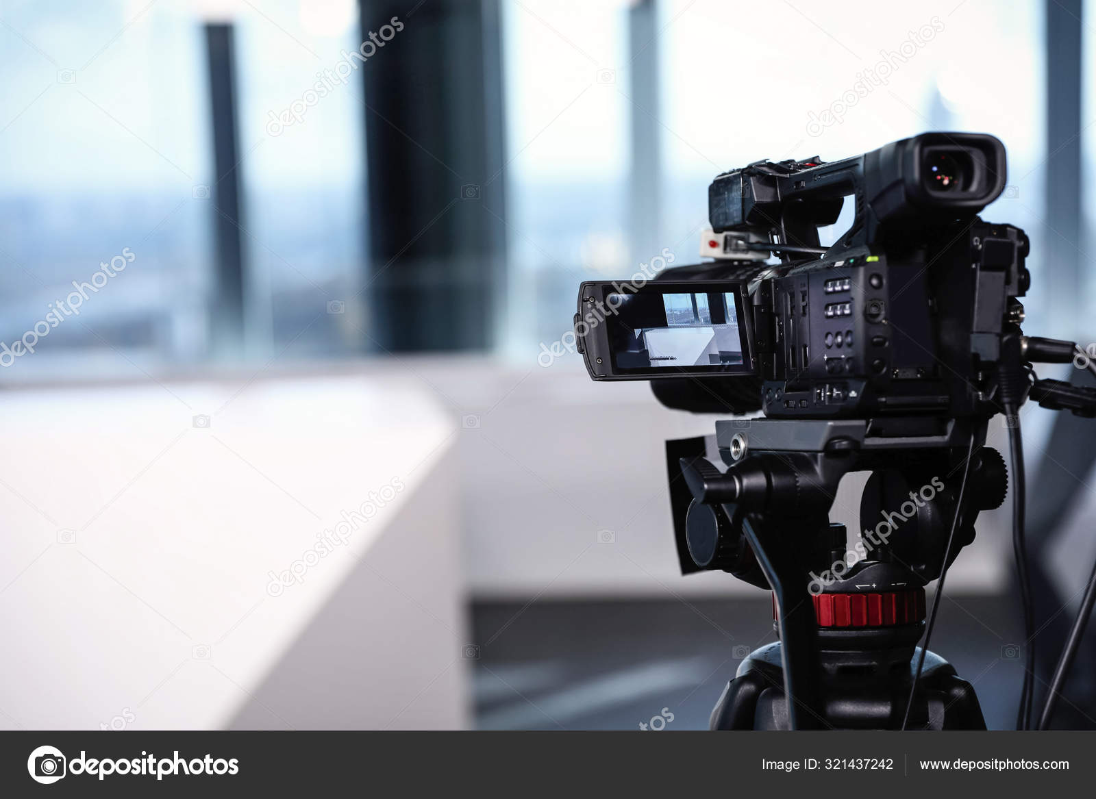 Modern Video Recording Studio Focus Camera — Stock Photo © NewAfrica ...