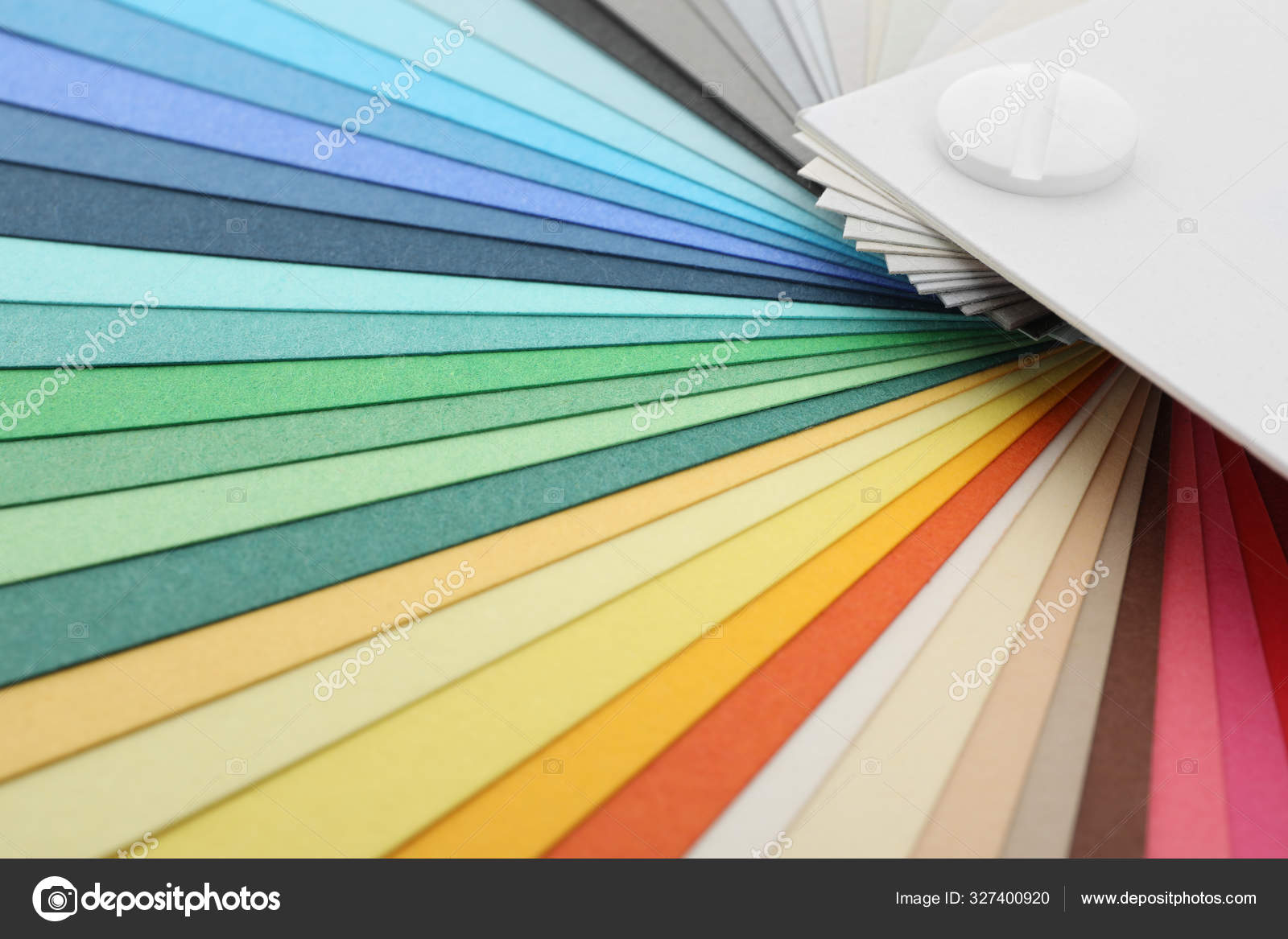 Color palette samples as background, closeup view Stock Photo by ...