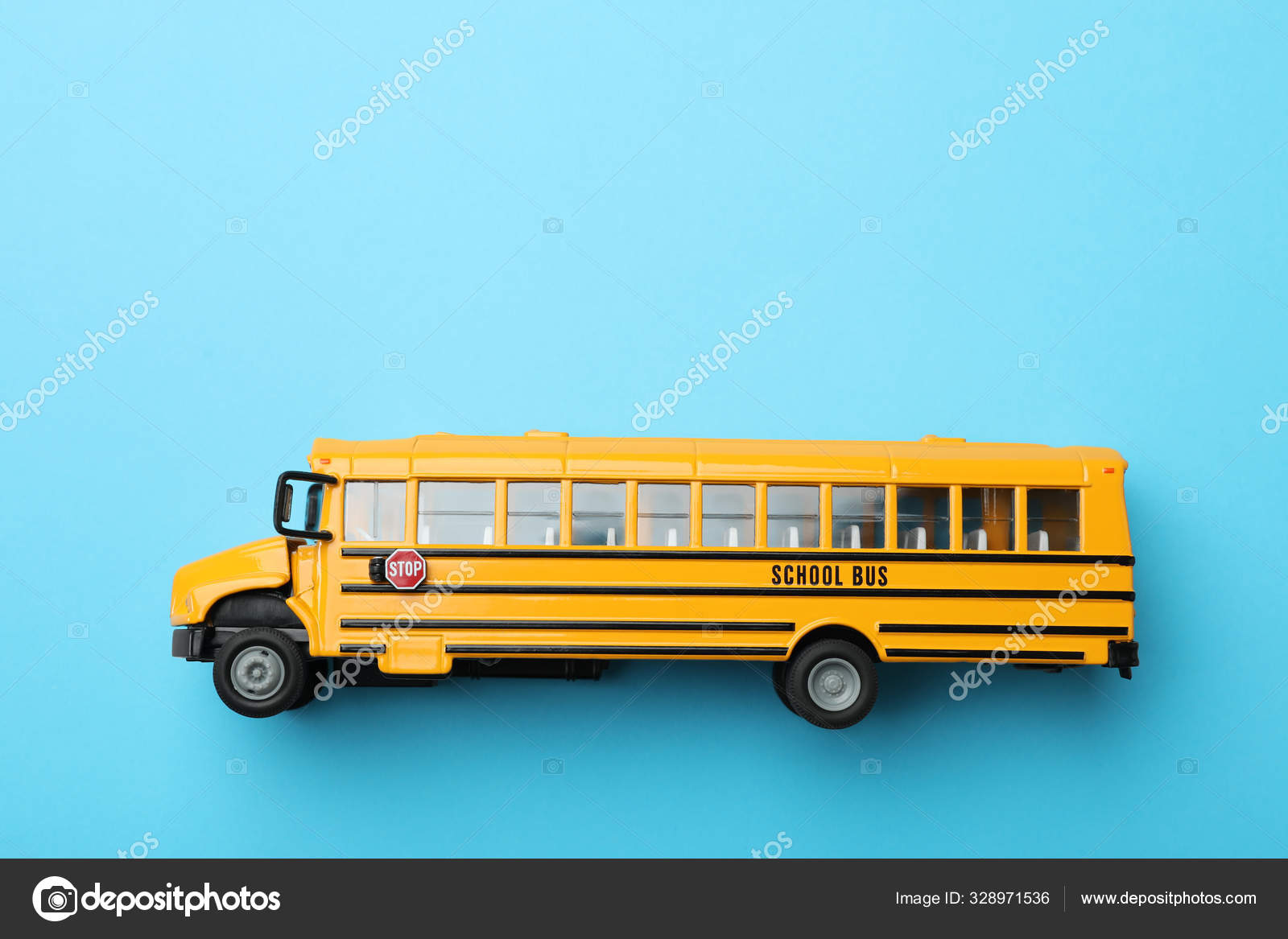 School Bus Top View