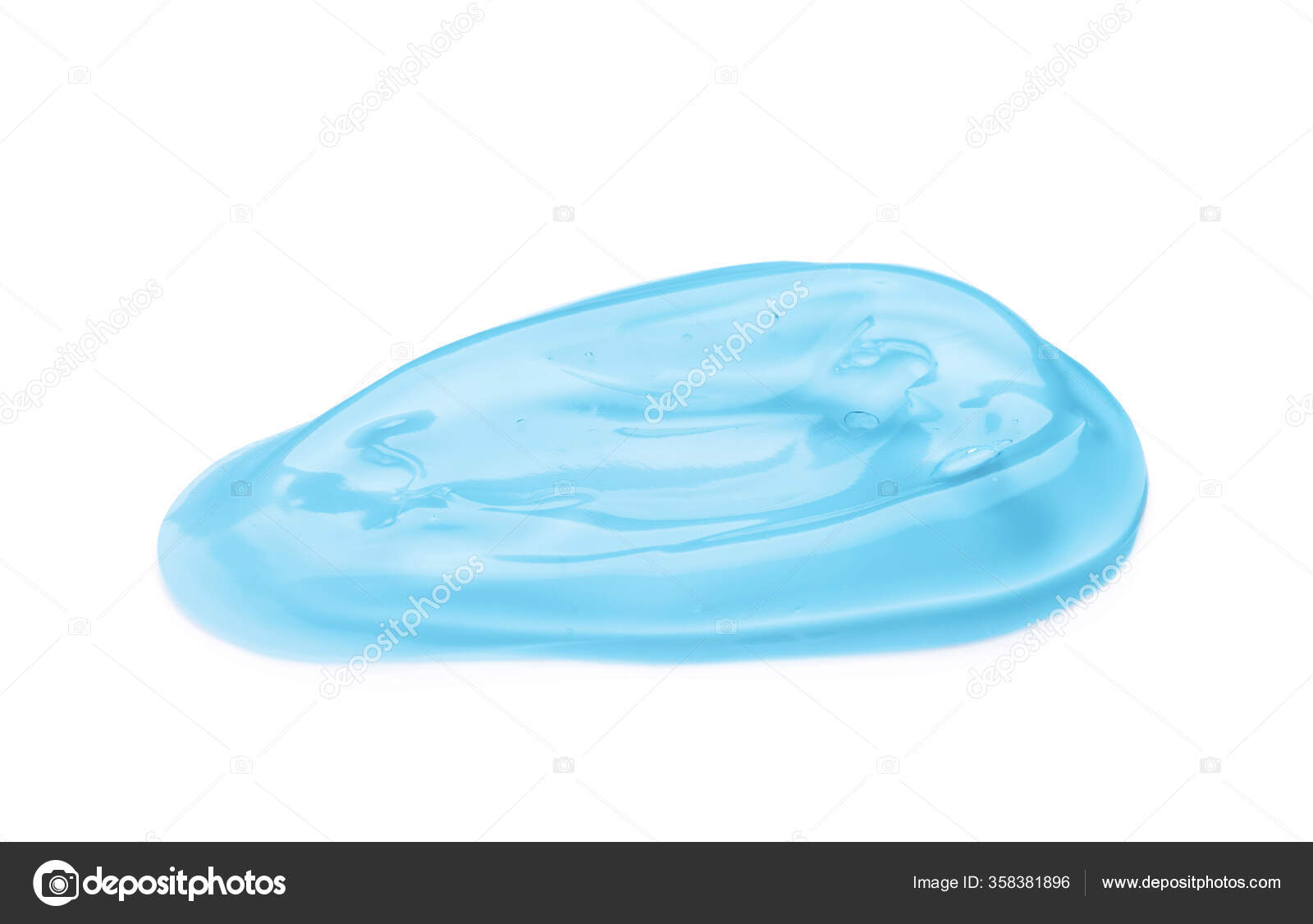 Sample Transparent Cosmetic Gel White Background Stock Photo by ...