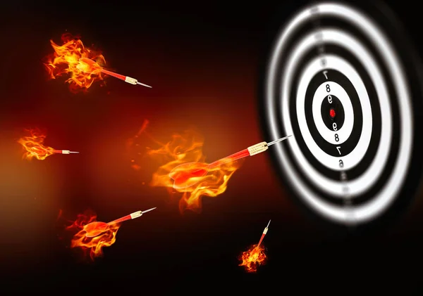 Dartboard on fire Stock Photos, Royalty Free Dartboard on fire Images ...