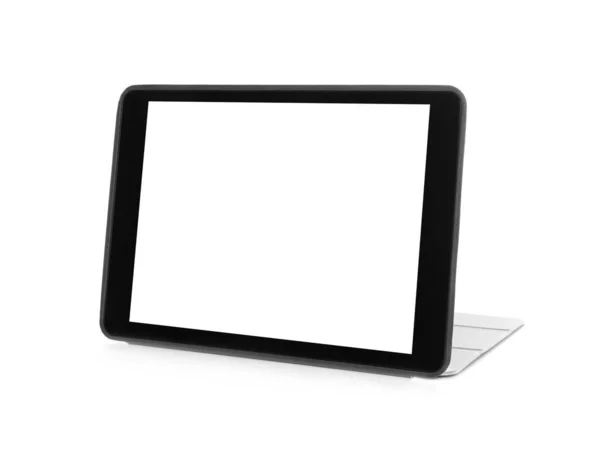 Tablet Computer Blank Screen Isolated White Modern Gadget Stock Photo ...