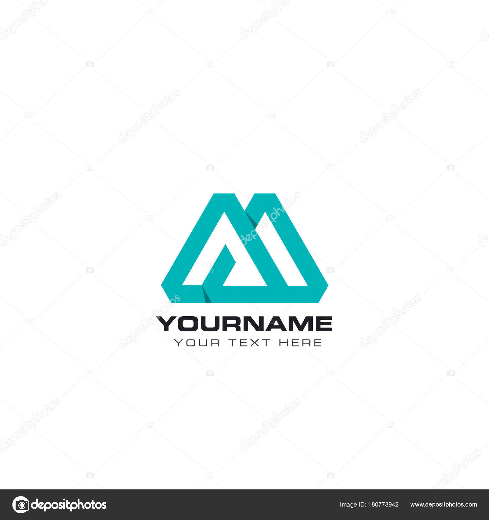 M triangle. Stock Vector Image by ©TERENTEV #180773942