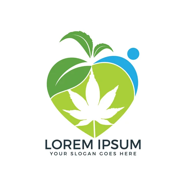 Love Cannabis Therapy, Medical and Health care — Stock Vector ...