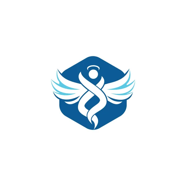 Eagle medical logo imágenes de stock de arte vectorial | Depositphotos