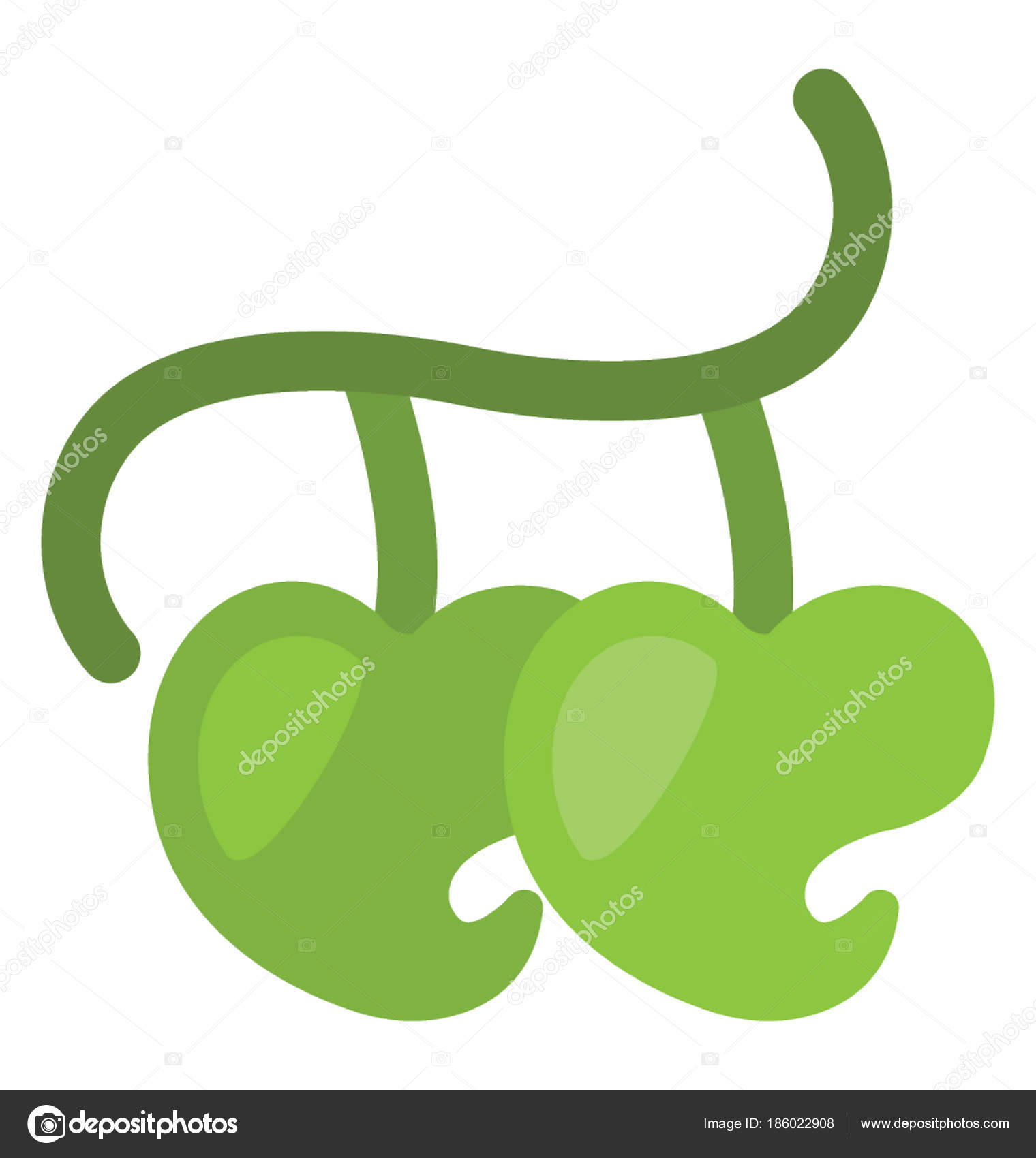 Two Leaves Symbolising Ecology Stock Vector by ©vectorspoint 186022908