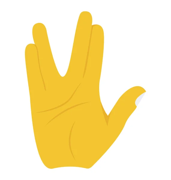 Vulcan Hand Symbol