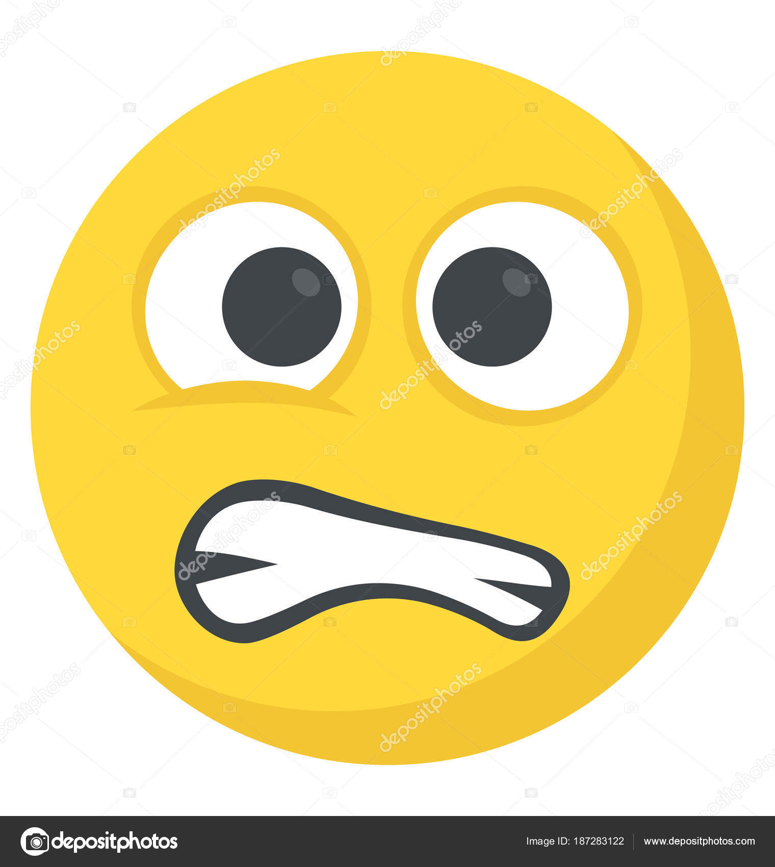 Irritated Face Emoticon